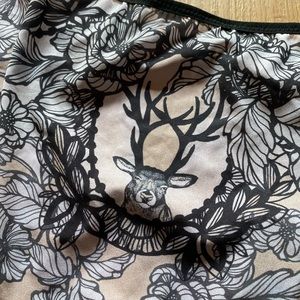 Intimates & Sleepwear | Floral W Deer Emblem Strappy Lingerie Set ...